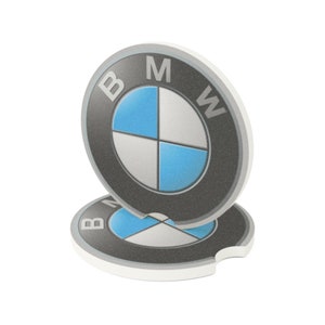 Luxury Bmw-inspired Car Coaster Set Elegant, Absorbent, Non-slip ...
