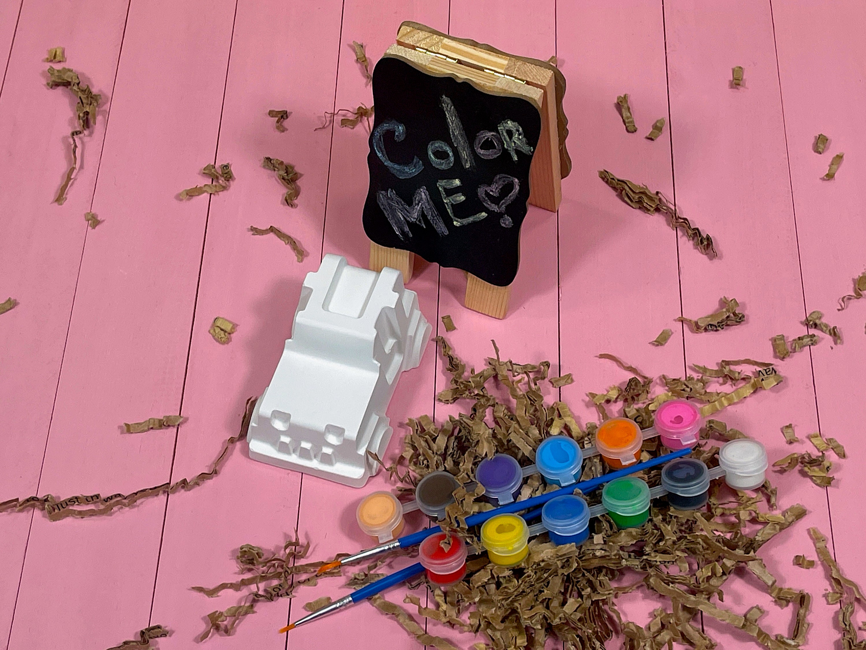 Paint Your Own Craft 3D Cars, Plaster of Paris, Kids Activity Set ...