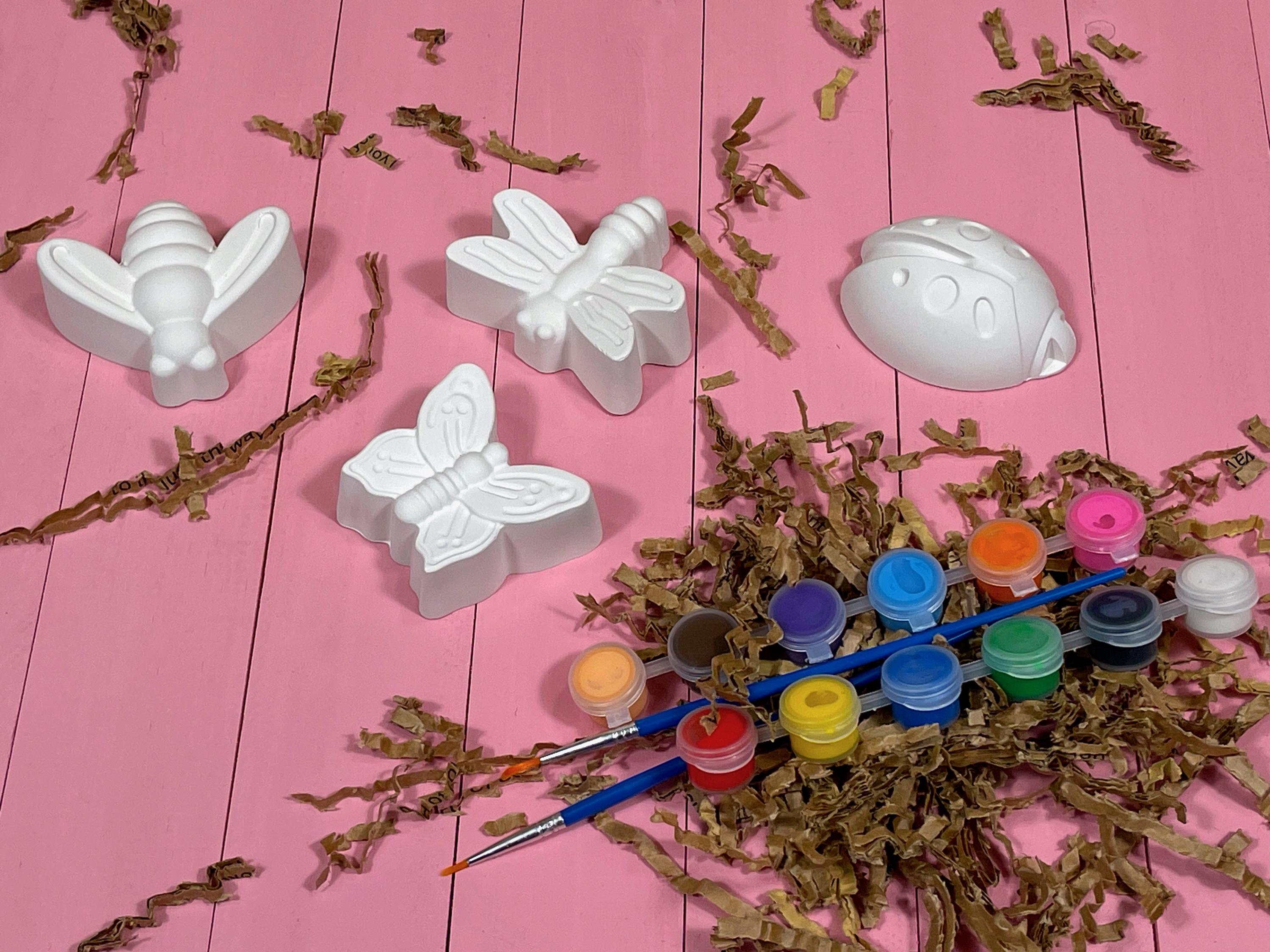 Paint Your Own Craft Insect, Kids Activity Paint, Plaster of Paris, DIY ...