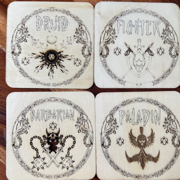 Dnd Class Emblems - Etsy