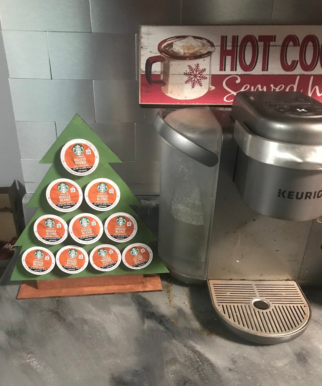 Christmas Tree K-cup Holder. Now Made With 1/4” Wood. - Etsy