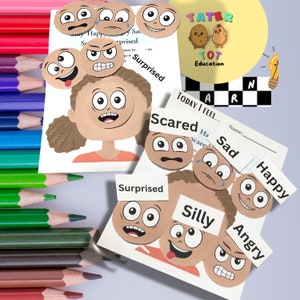 Today I Feel Printable Chart | Emotions Activity for Kids | Preschool ...