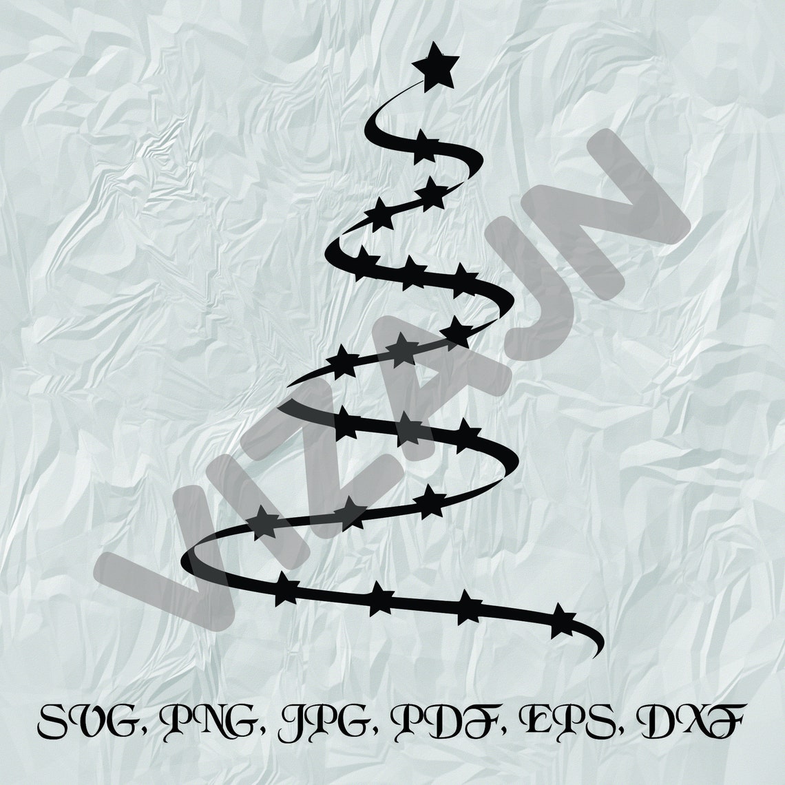 Christmas Tree Svg, Christmas Tree Cut File, Christmas Theme, Tree Svg ...