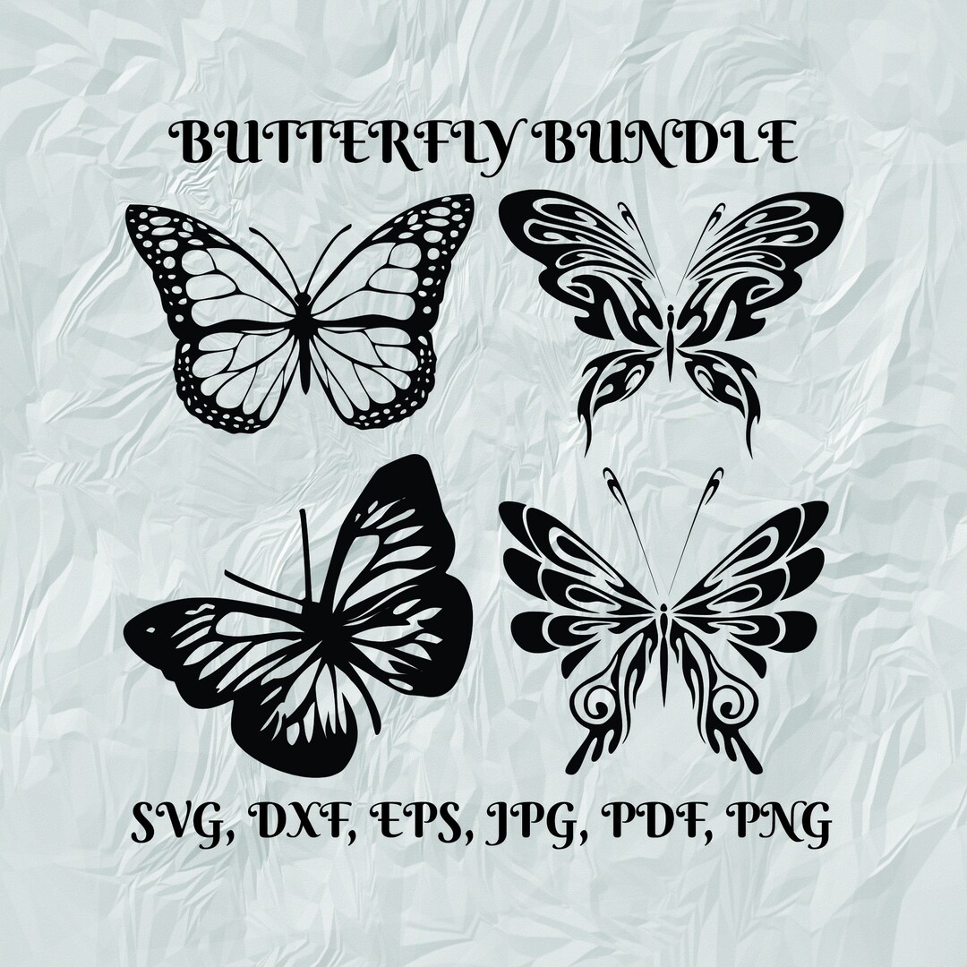 Butterfly Svg, Butterfly Bundle, Butterfly Cut File, Butterfly Cut File ...