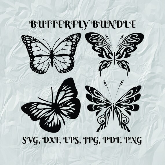 Butterfly Svg Butterfly Bundle Butterfly Cut File Butterfly - Etsy