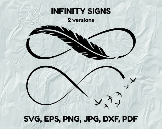 Infinity Love Sign SVG File, Infinity Sign Svg, Wedding Svg, Love Heart ...
