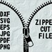 Zipper Svg, Zipper Clipart, Zipper File for Cricut, Ziper Cut File ...