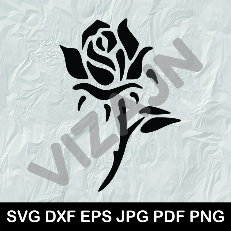 Rose Svg Bundle Rose Svg Rose Cut File Roses Svg File Svg - Etsy