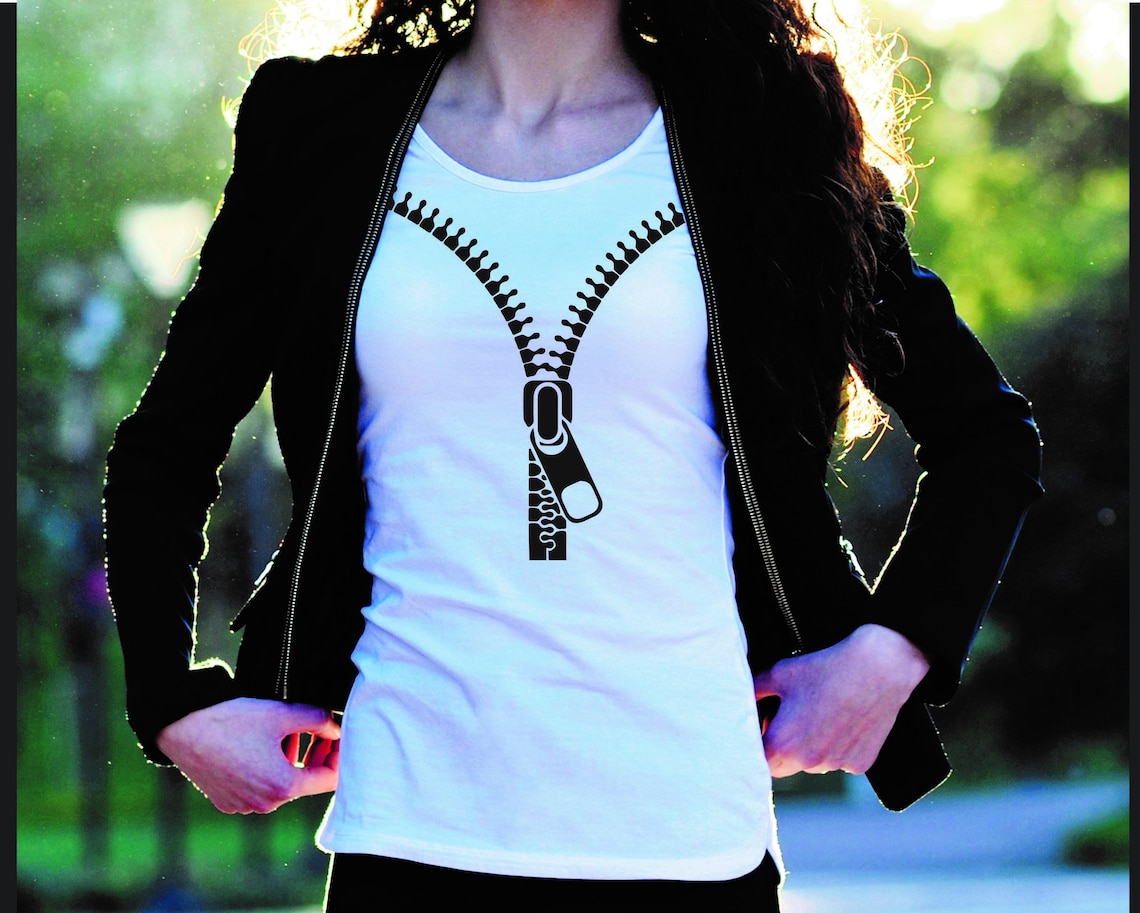 Zipper Svg, Zipper Clipart, Zipper File for Cricut, Ziper Cut File ...