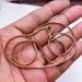 Pure Copper Snake Chain ,solid Copper Chain , Snake Chain Necklace ...