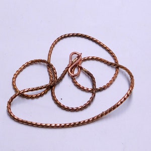 Pure Copper Snake Chain ,solid Copper Chain , Snake Chain Necklace ...