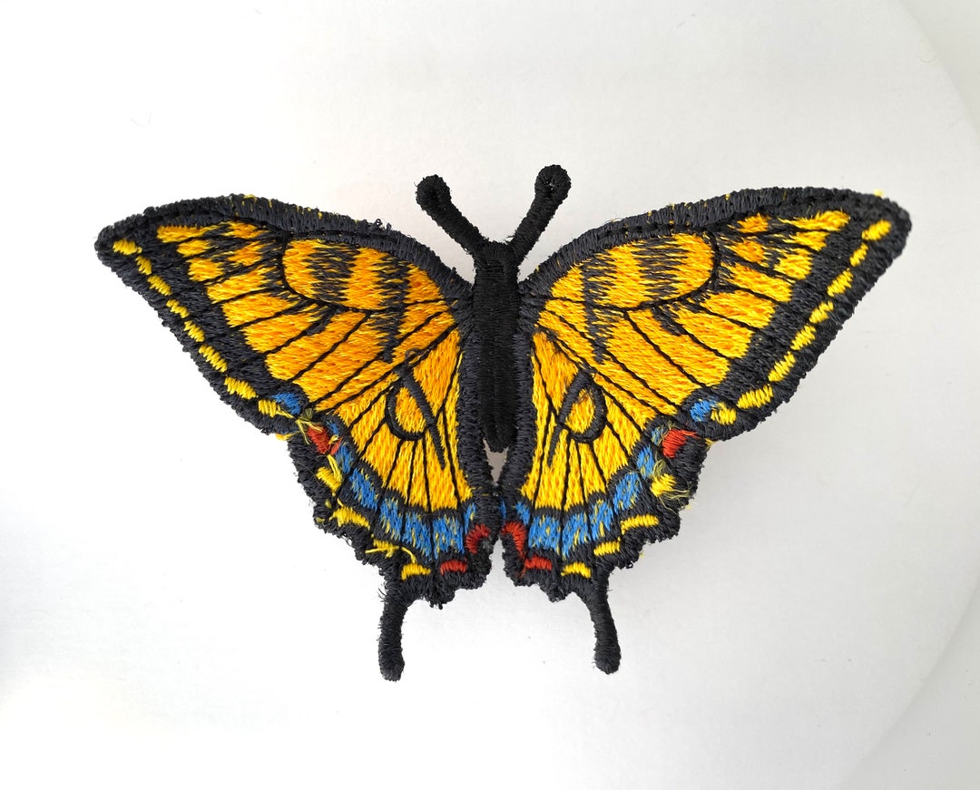 Eastern Tiger Swallowtail Embroidered Butterfly - Etsy