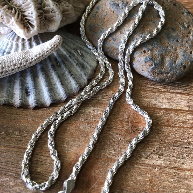 925 Italy Chain - Etsy