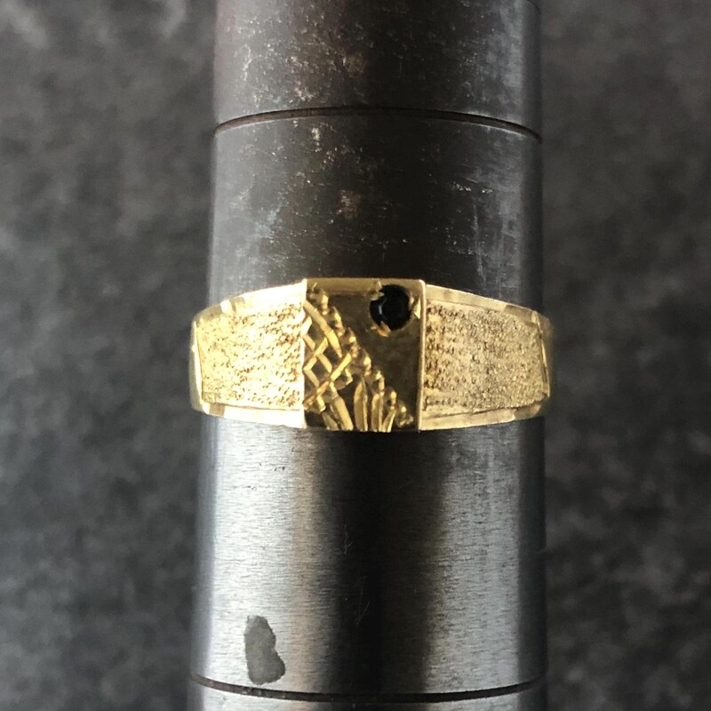 18kt Hge Gold Ring - Etsy