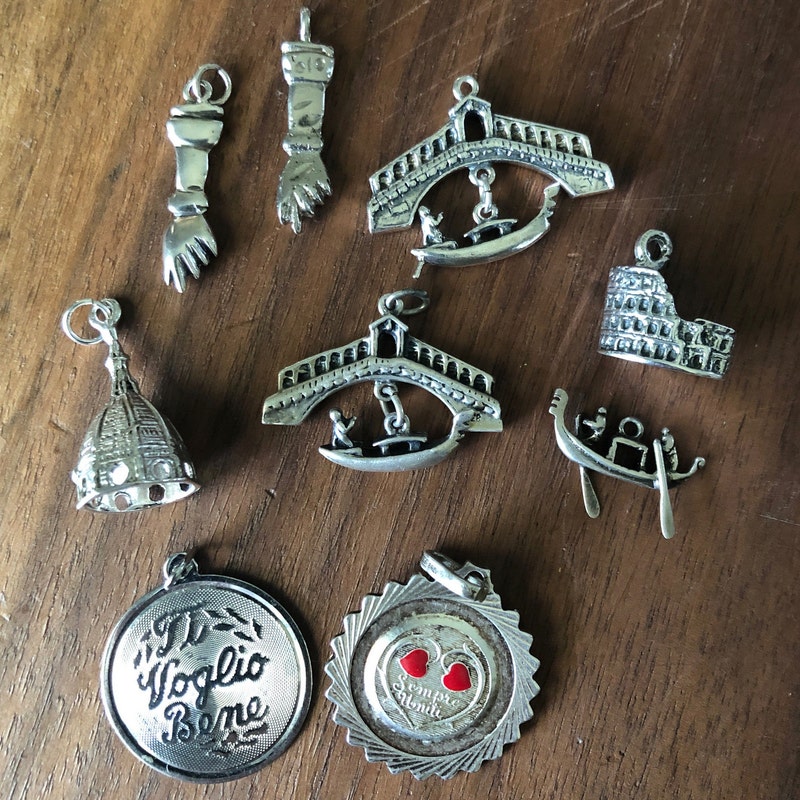 Italian Hand Charm - Etsy