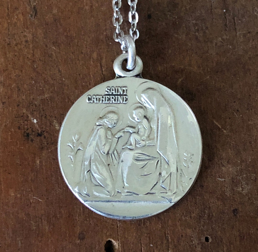 Catherine of Siena Medal Patron Saint of Europe, Journalists, Media and ...