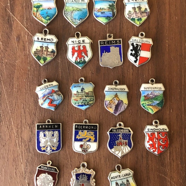 Sterling Silver European Charms - Etsy