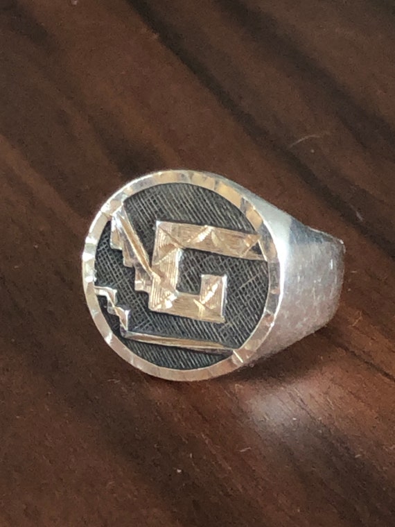 vintage mod ring mid - Gem