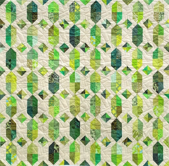Emeralds Quilt Pattern PDF Instant Download - Etsy