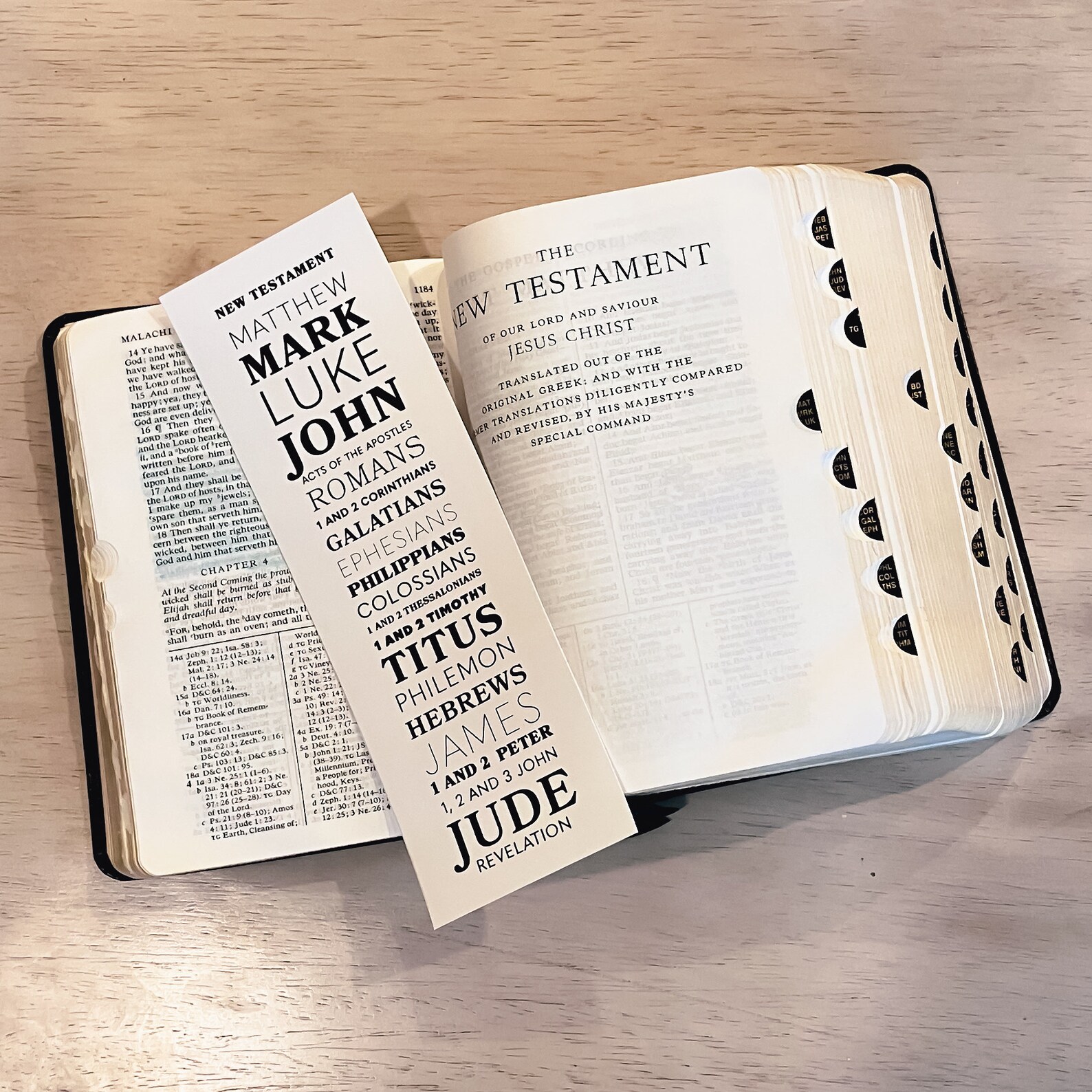 New Testament Bookmark // Books of the New Testament // Bible Bookmark ...