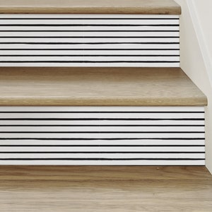 Painted Horizontal Lines, Custom Color, Self Adhesive Repositionable ...