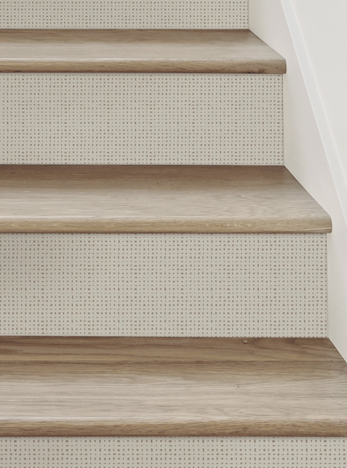 Burlap Hash Pattern, Desert Taupe, Stair Riser Decals - Etsy