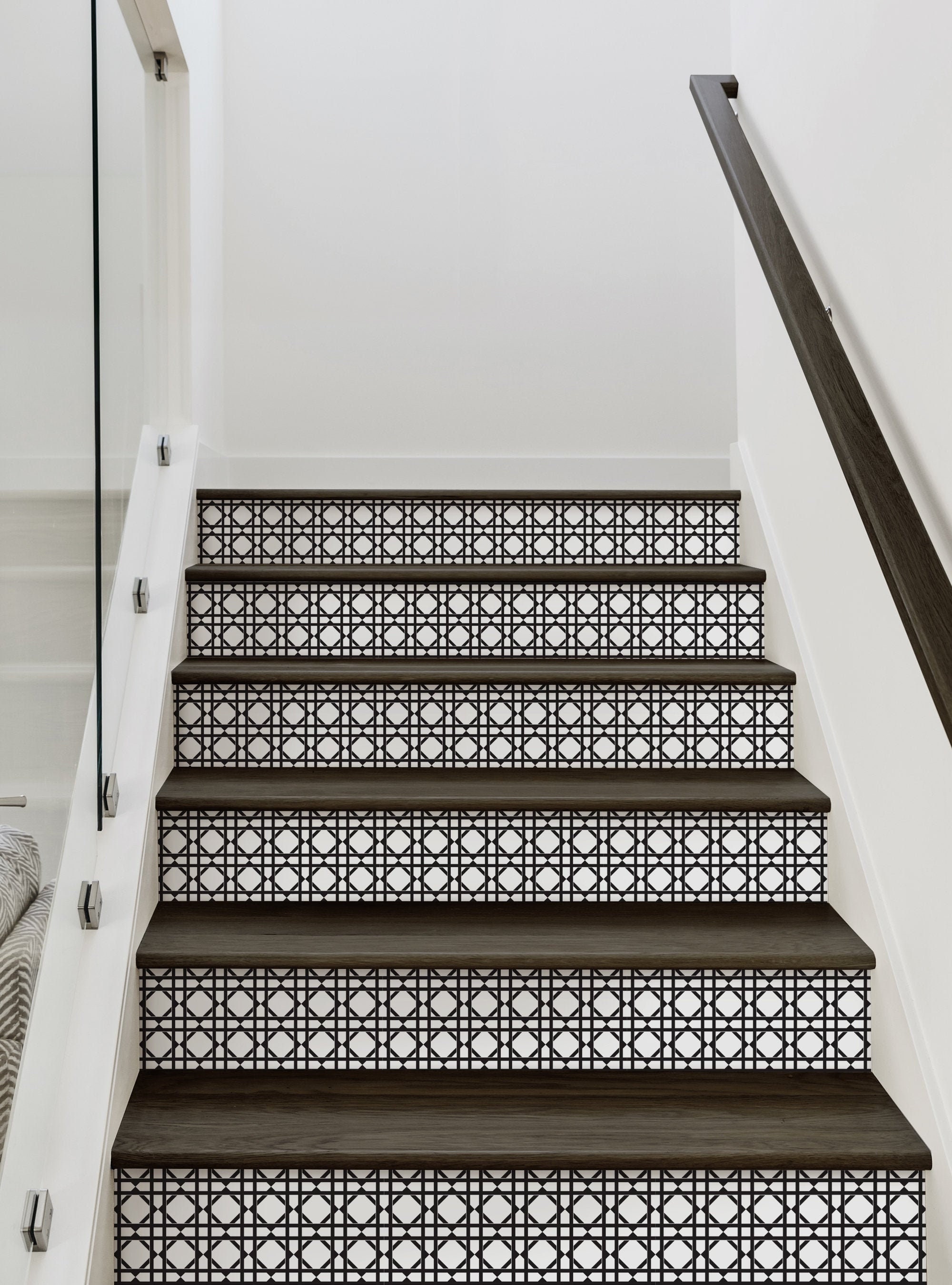 Geometric Stair Riser Decals - Etsy