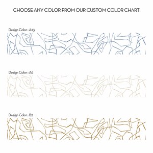 Entangled Lines Abstract, Black, Stair Riser Decals - Etsy