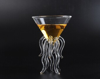 Octopus Cocktail Glasses - Etsy
