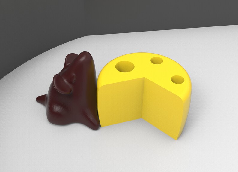 Mouse Collect the Cheese Game - 3D Printable Board Game for Skill ...