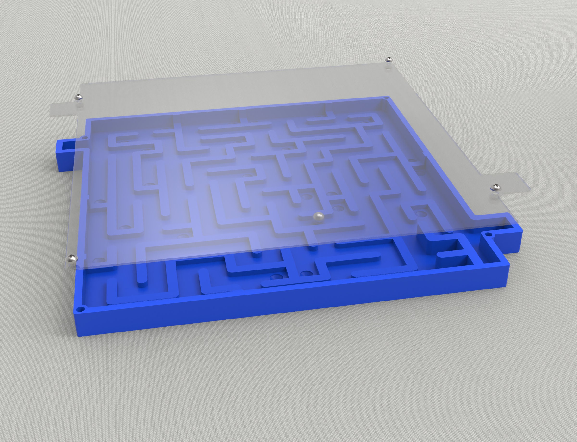 3D Print & Laser Cut File of Maze Game Set: Pack of 7 With DIY Acrylic ...
