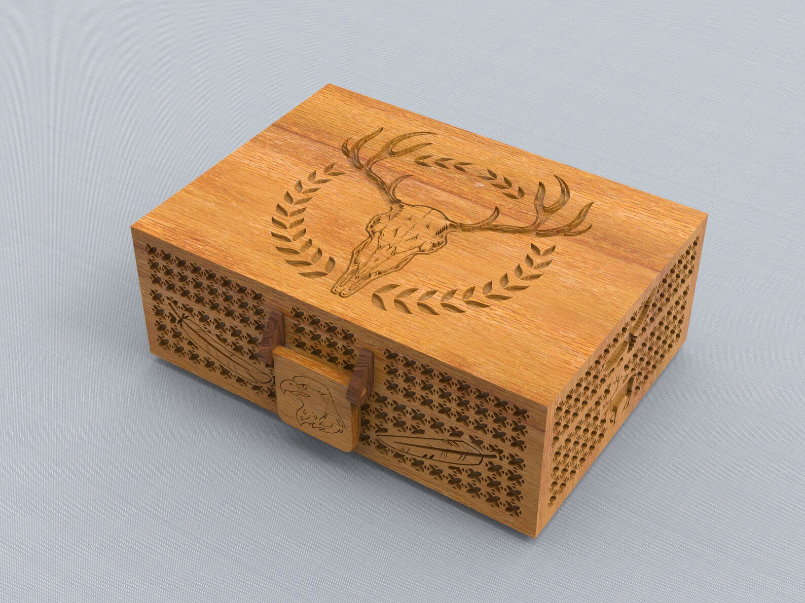 5 Unique Wooden Box Designs Collection - DIY Laser Cut CNC Files, DXF ...