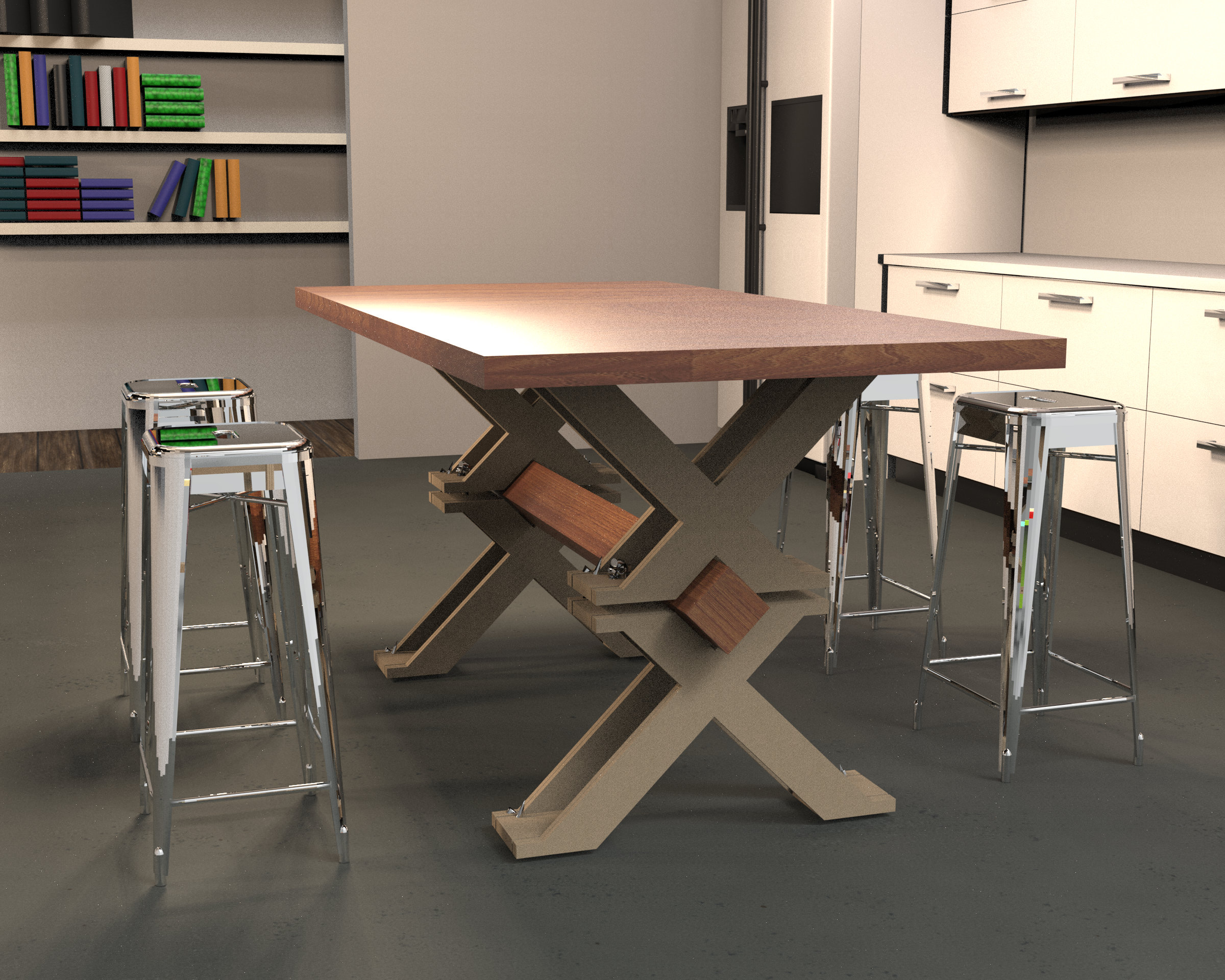 7 Plus Collection of Wooden Table Legs for CNC Cutting Through .DXF and ...