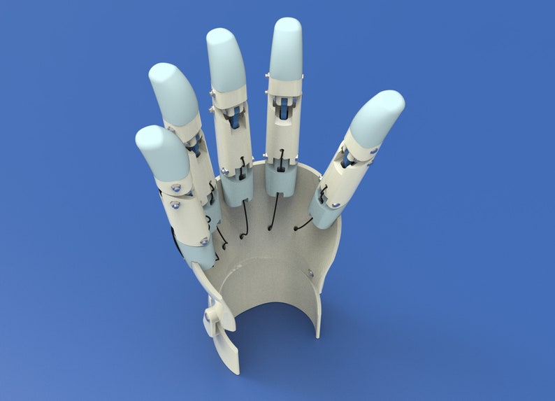 3D Printable Full Hand Prosthesis: Functional Fingertip Accessories ...