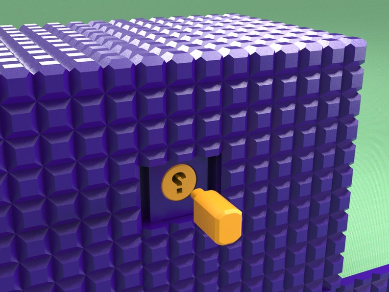 3D Printable Interactive Storage Box Medium High Difficulty Assembly ...