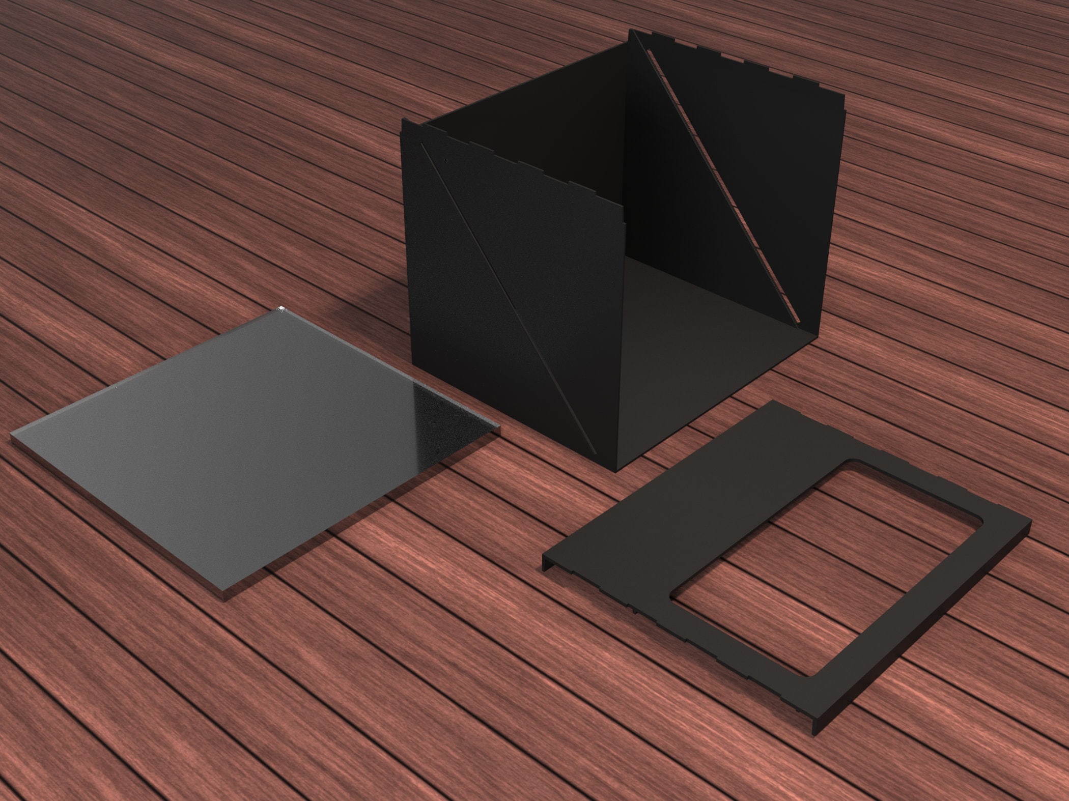 3D Holographic Projector Box: STL & DXF Files (digital Download) - Etsy