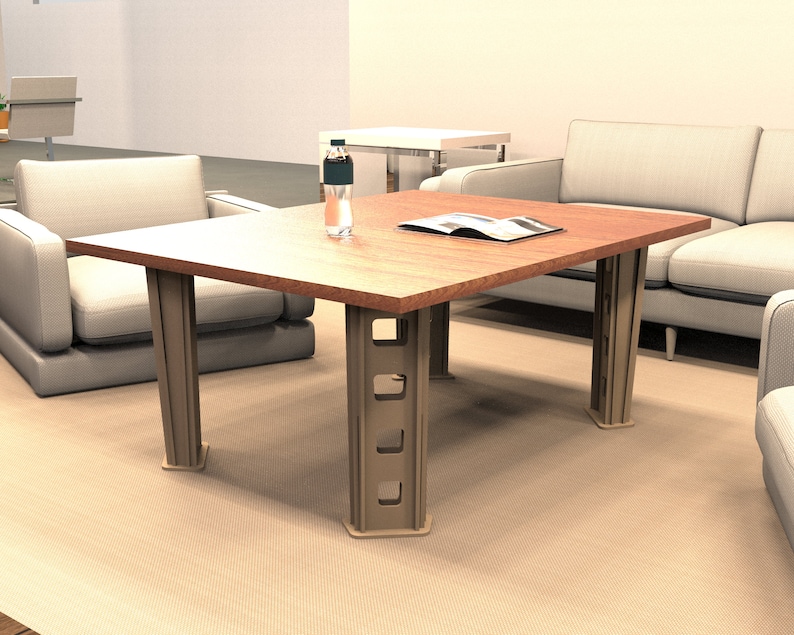 7 Plus Collection of Wooden Table Legs for CNC Cutting Through .DXF and ...