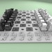 Braille Chess Set STL File: Tactile Design for Visually Impaired ...