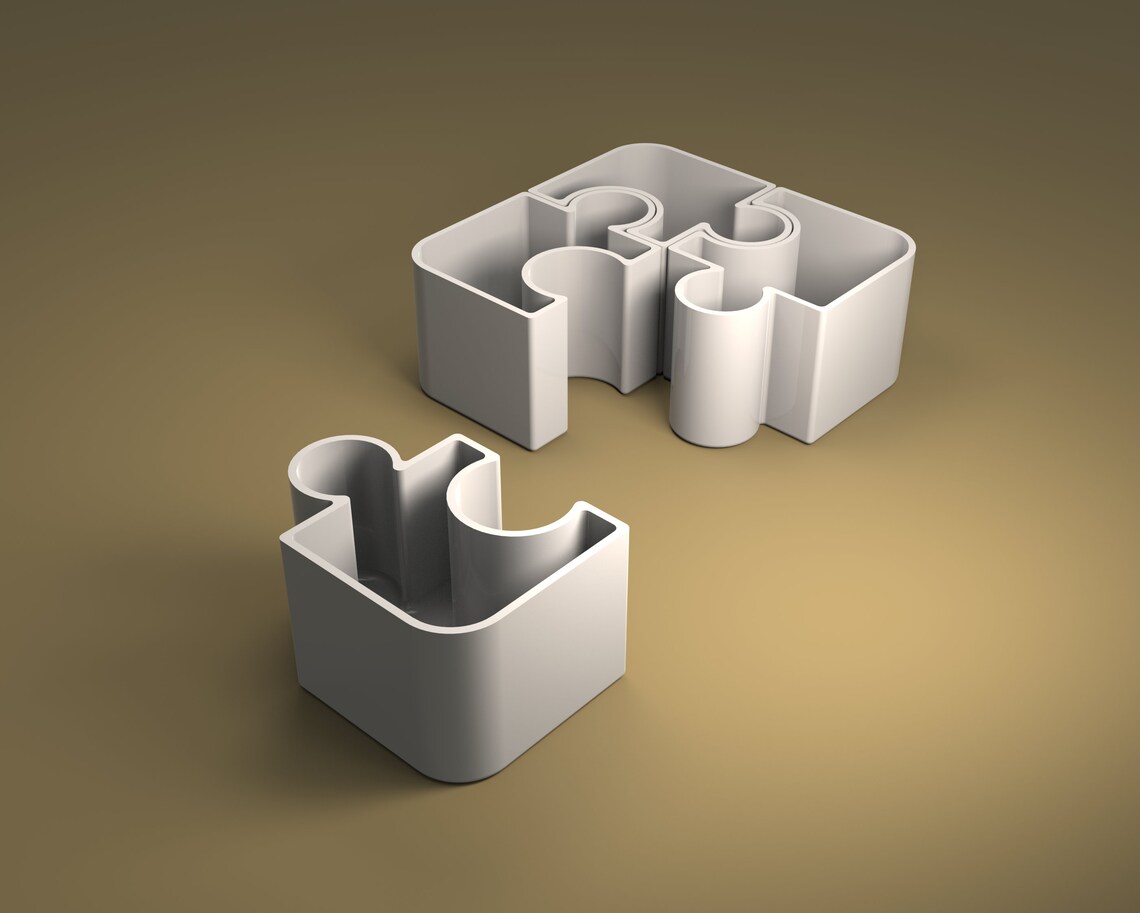 15 Geometric Pots or Base In.stl Format for 3d Printing STL File DIY ...