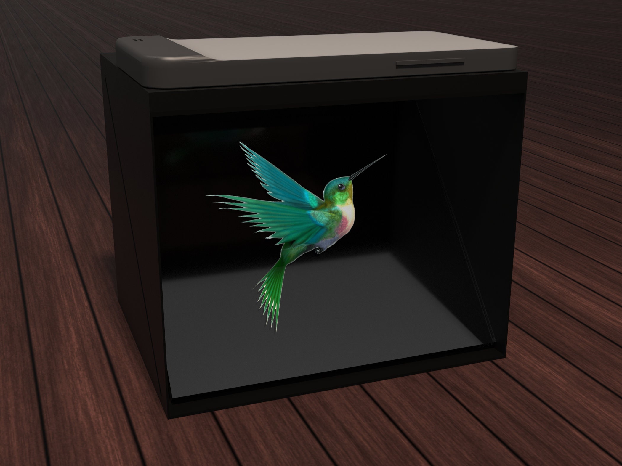 3D Holographic Projector Box: STL & DXF Files (digital Download) - Etsy