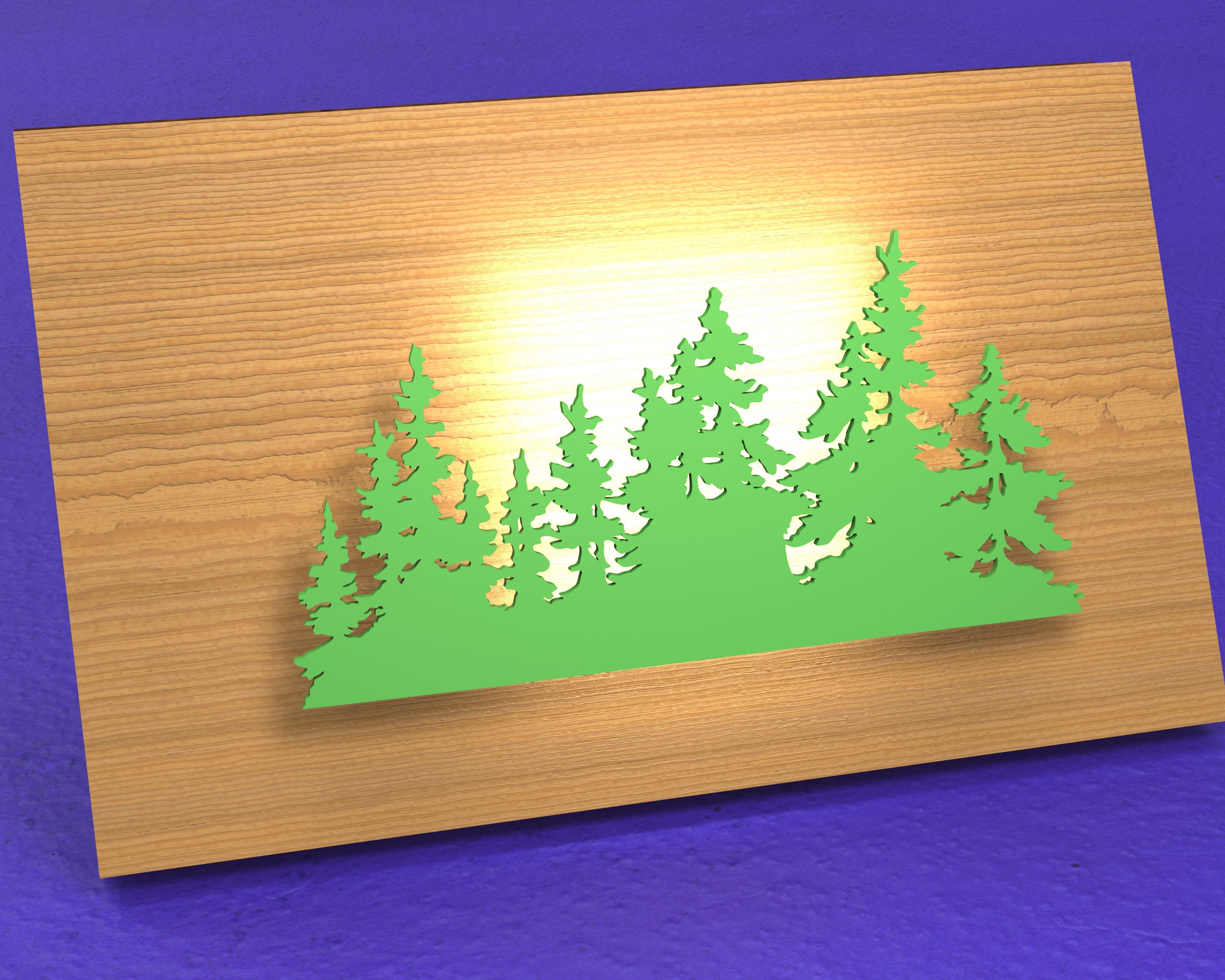 DIY Wall Decor & Luminaire Designs - DXF Files for Laser or CNC Cutting ...