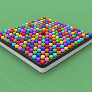 3D Print Files for Multiplayer Candy Crush Style Board Game - Color ...