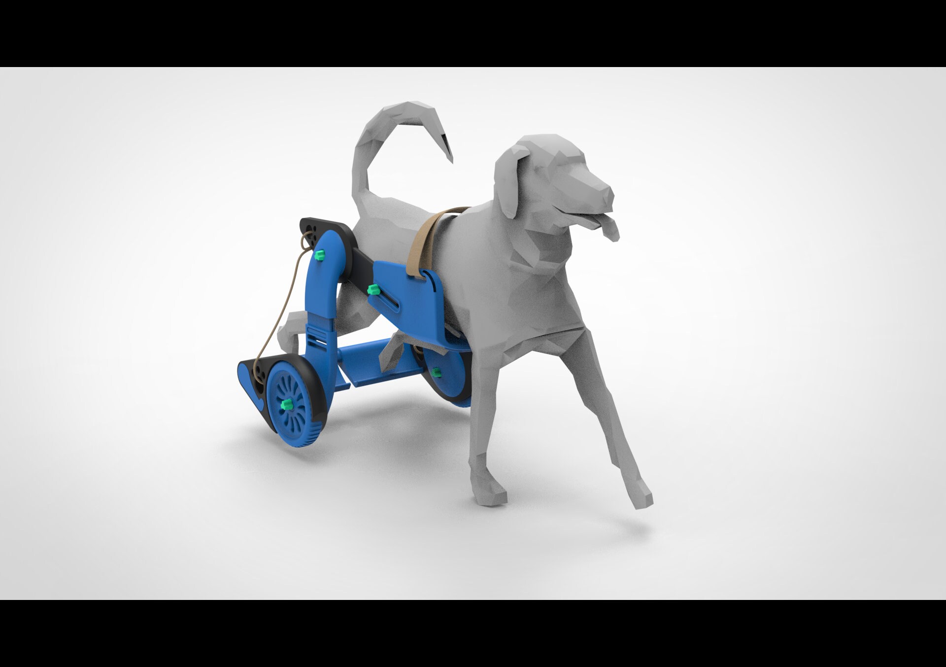 3D Print File: Pet Wheelchair STL Model (digital Download) - Etsy