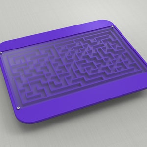 3D Print & Laser Cut File of Maze Game Set: Pack of 7 With DIY Acrylic ...