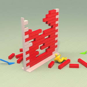 Break the Brick Wall Game: 3D Printable STL Files (digital Download) - Etsy