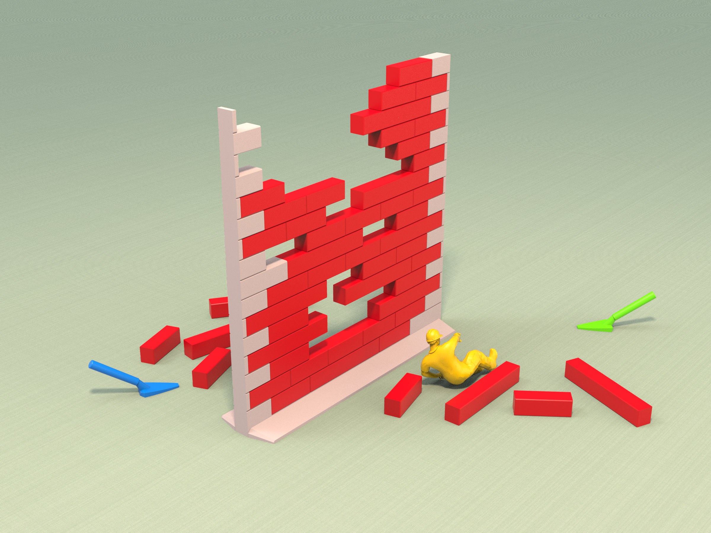 Break the Brick Wall Game: 3D Printable STL Files (digital Download) - Etsy