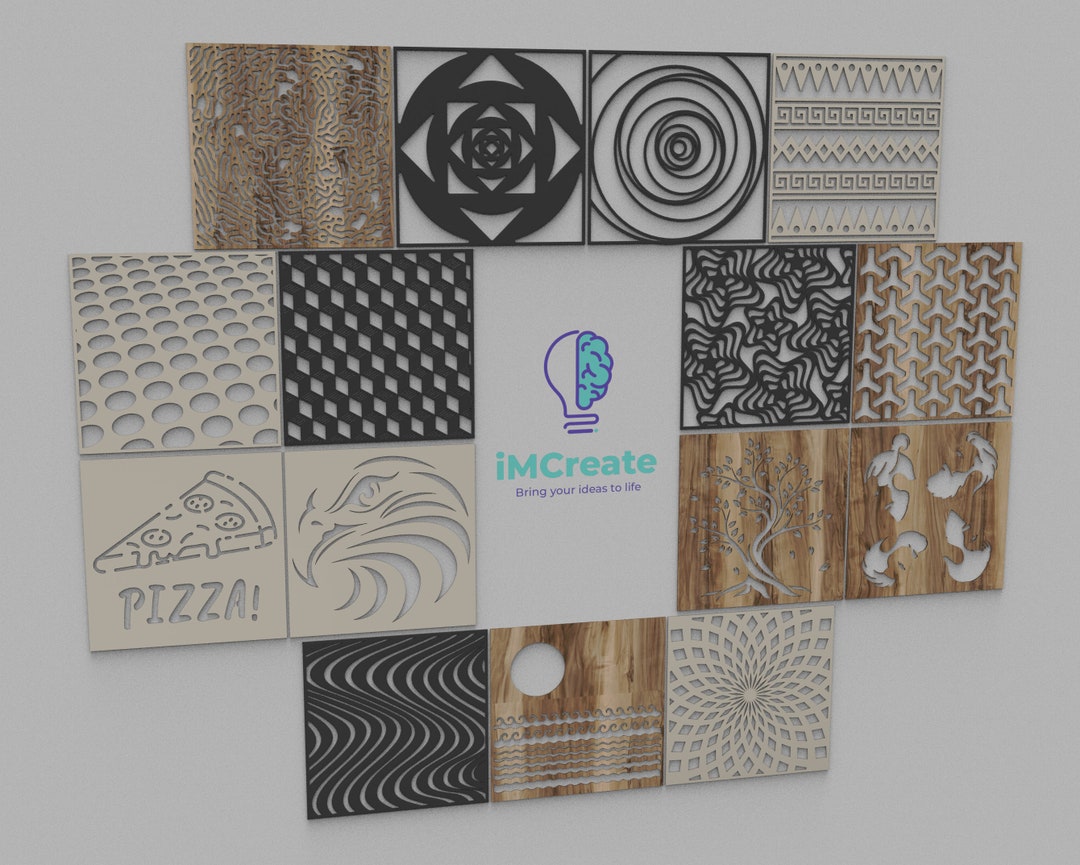 15 CNC Wall Art Panels Collection | for Cnc and Laser Cutting Machine ...