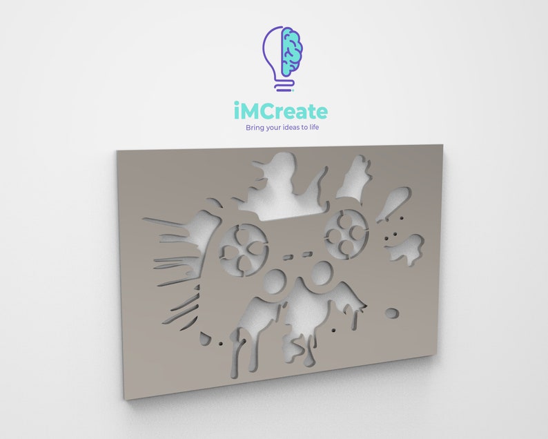 CNC Wall Art Panels Collection for Cnc and Laser Cutting Machine STL ...