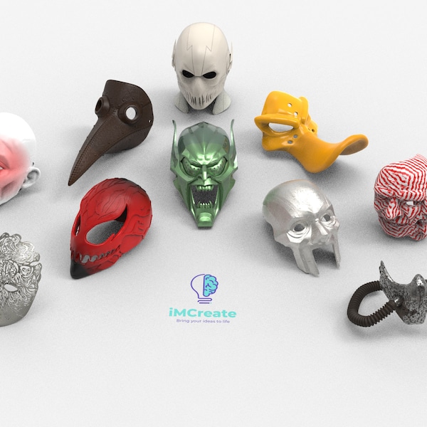 Custom Mask 3d Print Stl File - Etsy