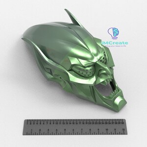 Superhero Mask STL File: Custom Halloween Mask for 3D Print (digital ...